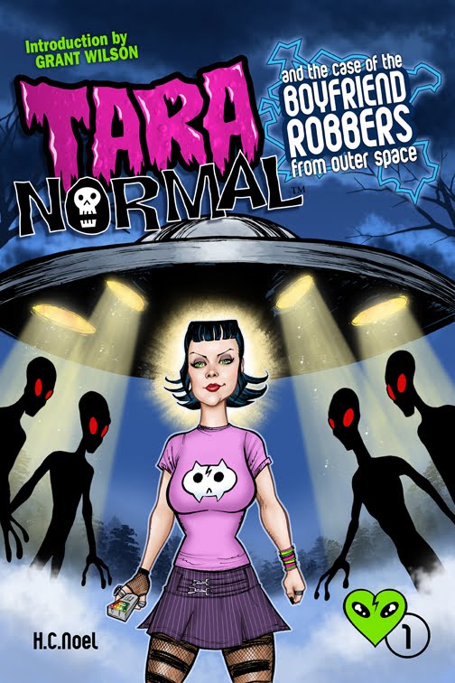 Paranormal Pop Culture: 'Tara Normal' gets graphic: Making of a comic ...
