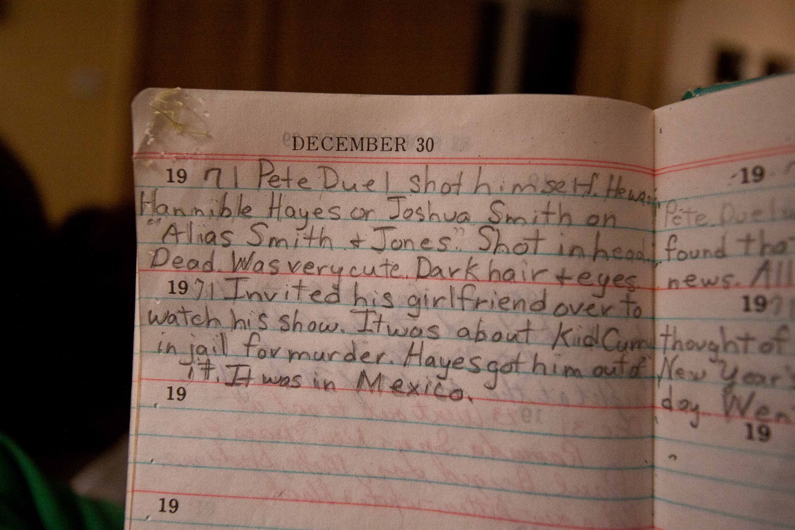 Gayle Tales: Dear Diary....