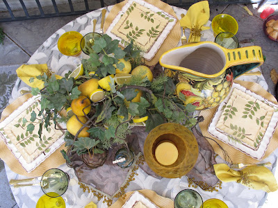 Tuscan Tablescape - Purple Chocolat Home