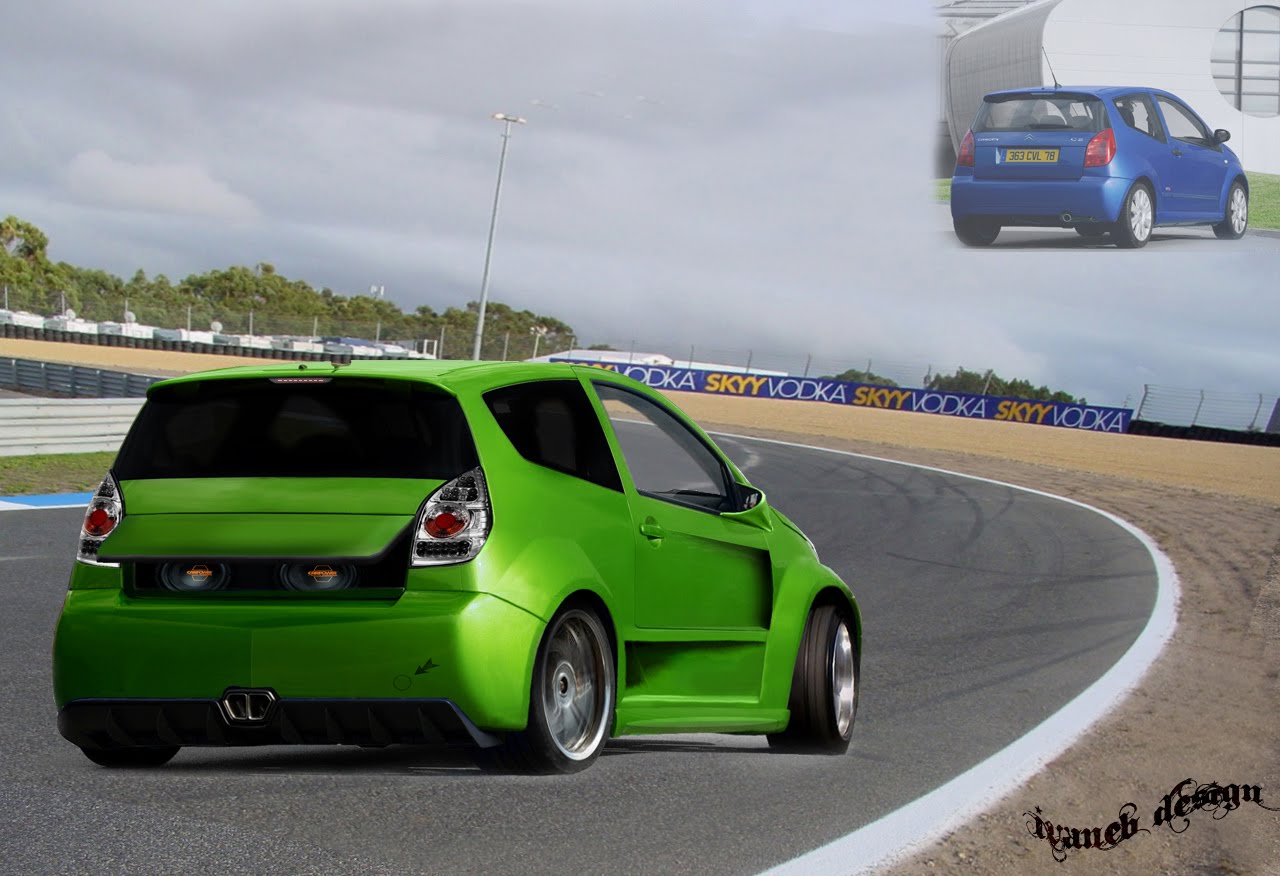 Ivaneb-Design; Diseño Digital: Citroën C2 - By Ivaneb Design