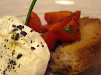 Mozzarella di Bufala with Friselle and cherry tomatoes (http://it ...