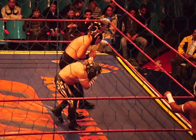 Lucha Libre Porra Fresa: Shocker y La Mascara retan a los Guerreros por ...