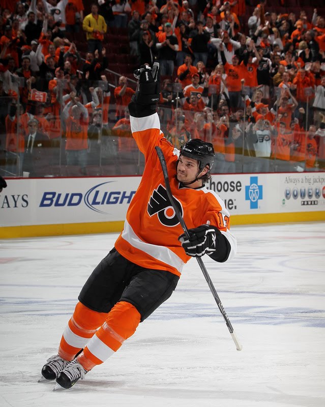 Flyers Goal Scored By Daniel Carcillo | Flyers Fan CentralFlyers Fan ...