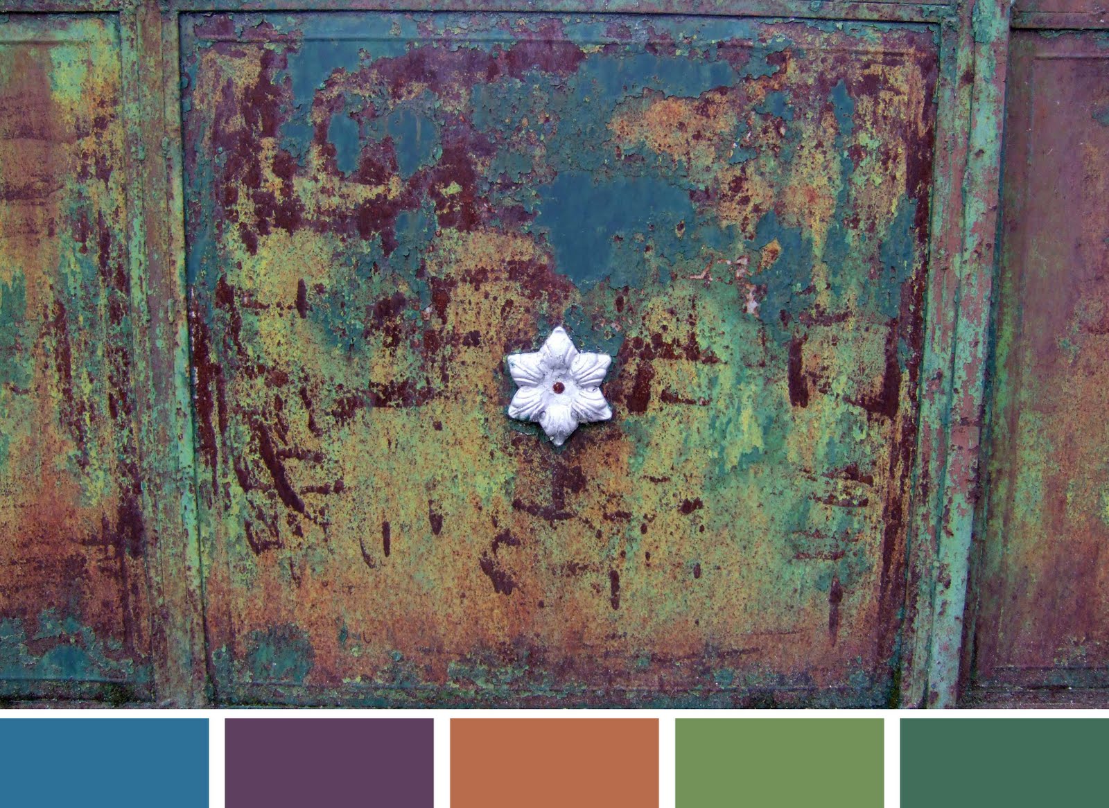 Diane Kappa: colors & textures - rust & decay