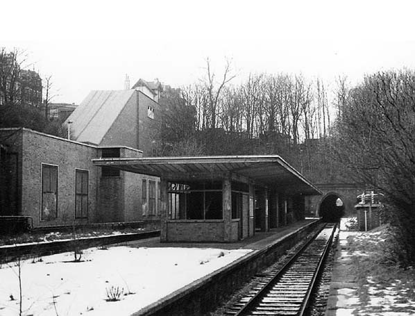 Highgate abandoned tube station, Archway Road, Highgate, London, UK