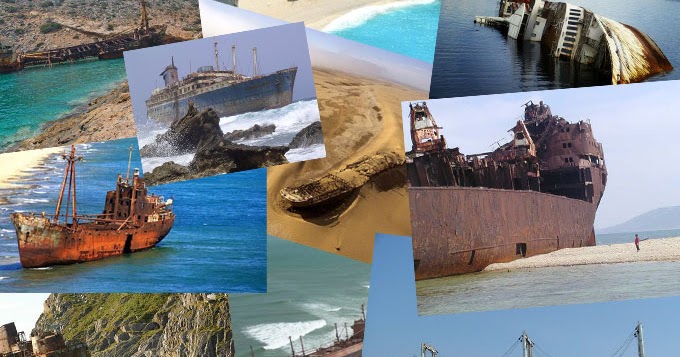 The 10 Most spectacular shipwrecks from the past year on AO