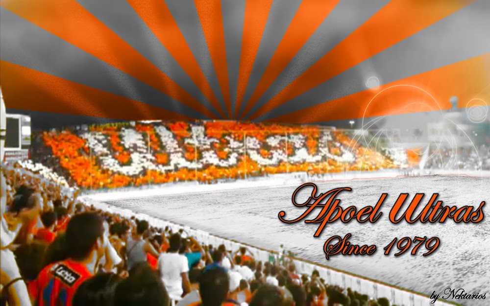 Apoel ultras (Getafe-choreo 1) ~ APOEL gallery