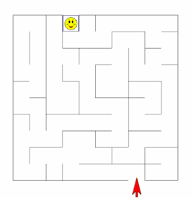 >LABERINTO FACIL PARA NIÑOS JUEGO LABERINTO IMPRIMIR LABERINTOS A ...