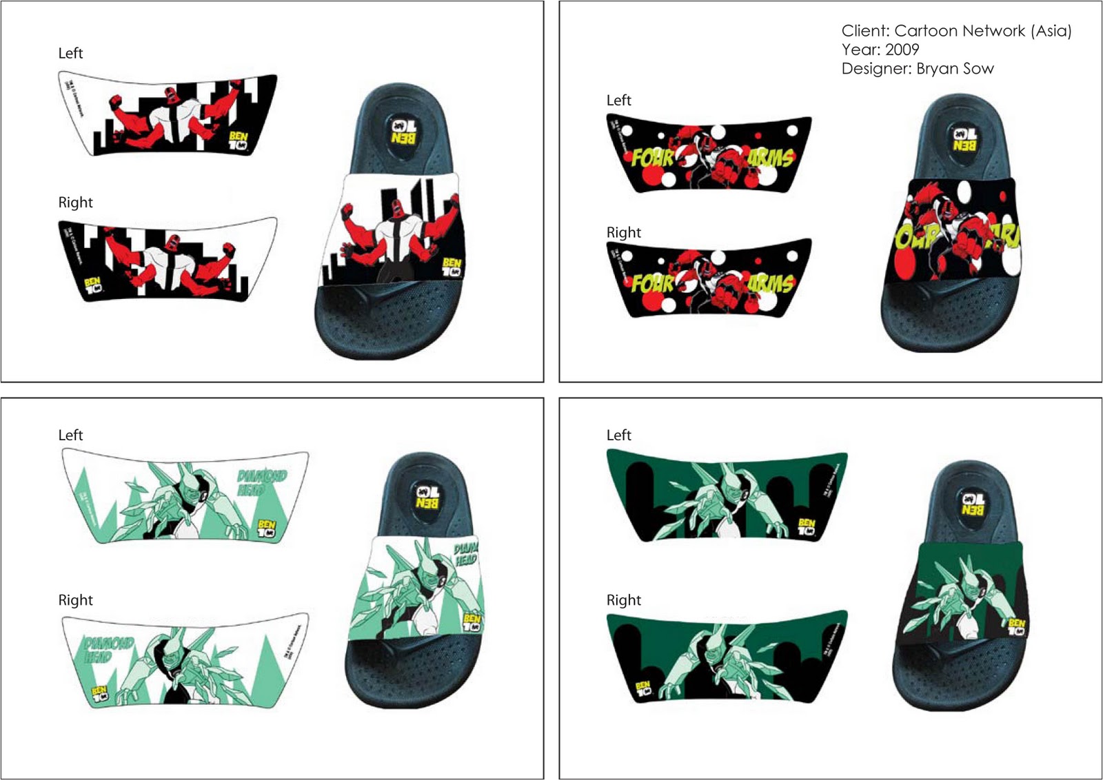 creativity is unlimited: Kids Shoe (Ben 10)