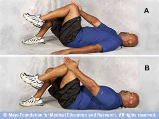 WORKOUT: Single-leg abdominal press