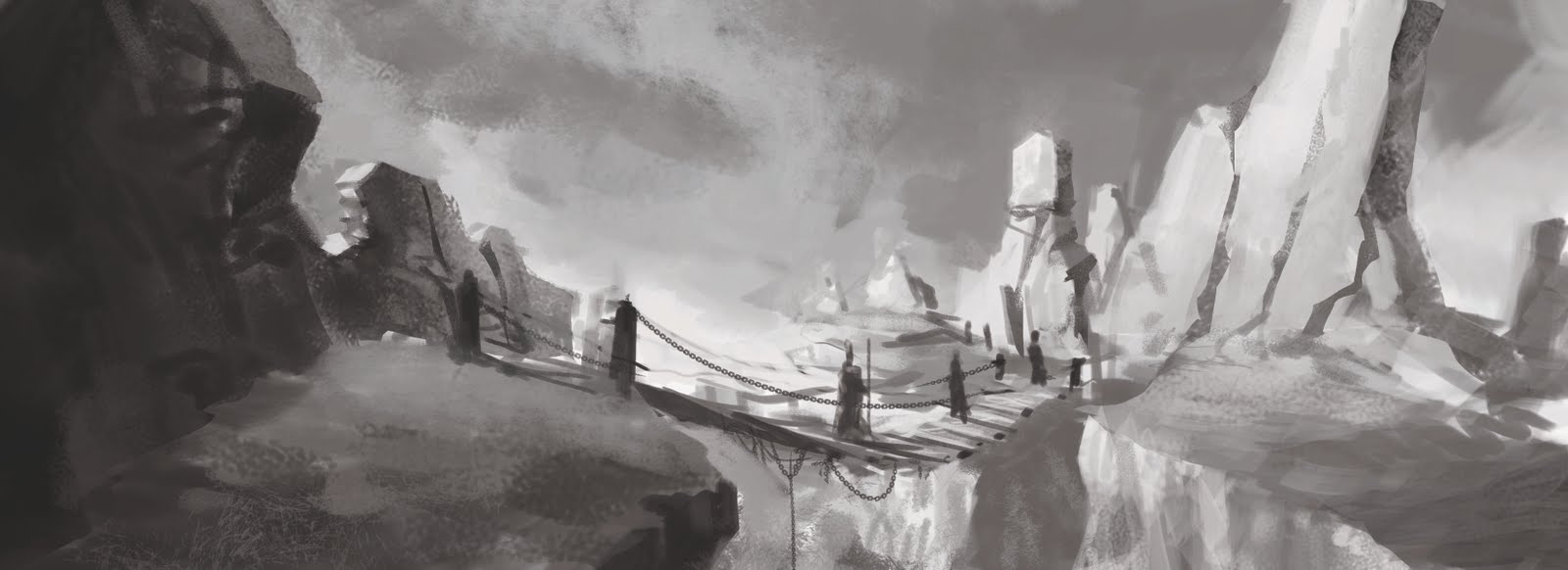 Kinetic Flow : grayscale environment thumbnails