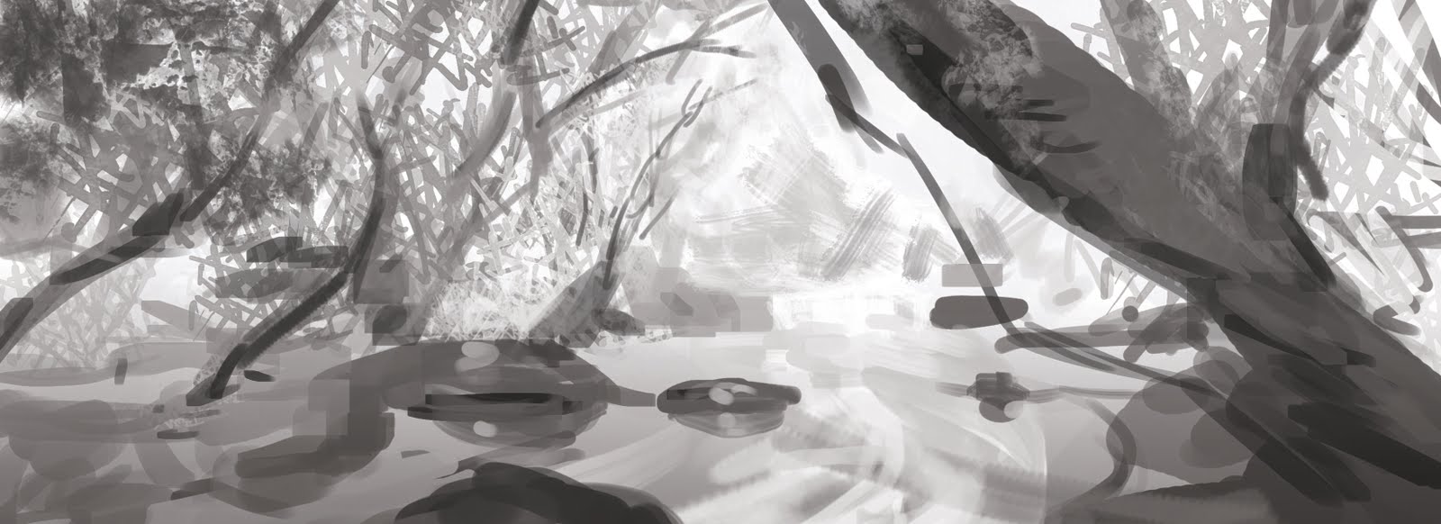 Kinetic Flow : grayscale environment thumbnails