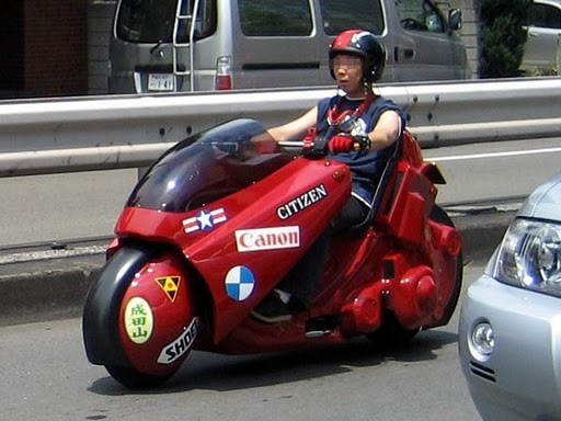 Tilting Vehicles Blog: Feet First Motorcycles