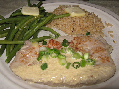 Aldi Gourmet: Pork Chops in Dijon Mustard Cream Sauce