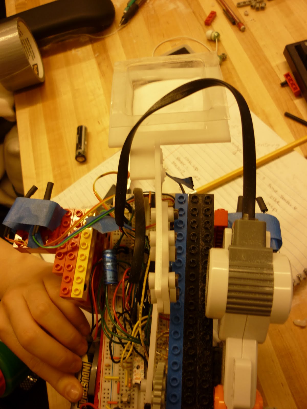 design blog: Fire Fighting Robot- Part 5 Shaker Idea