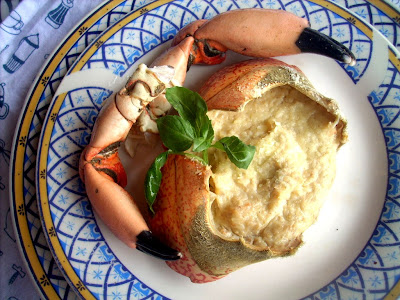 Canela kitchen (gloria): Crab Pudding (Pastel de jaiba)