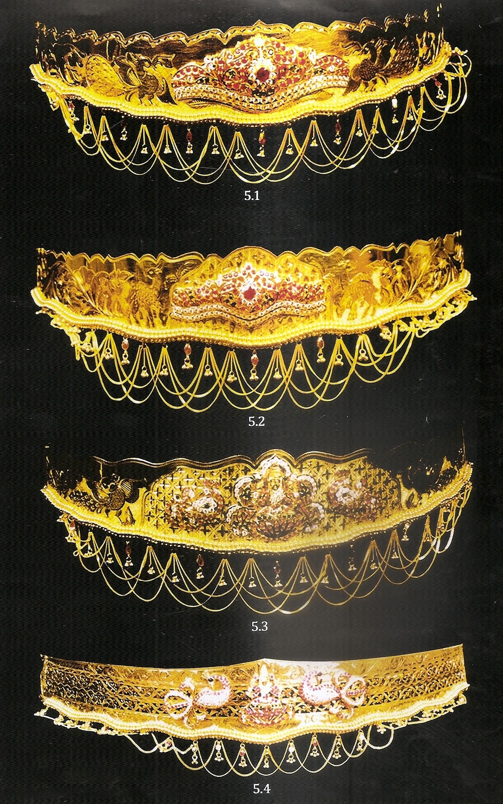 Vaddanam/vadiyanam/kammarpatta designs 4 - Jewellery Designs
