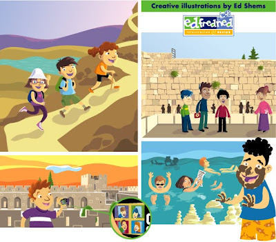 edfredned's sketch blog: Children's book scenes