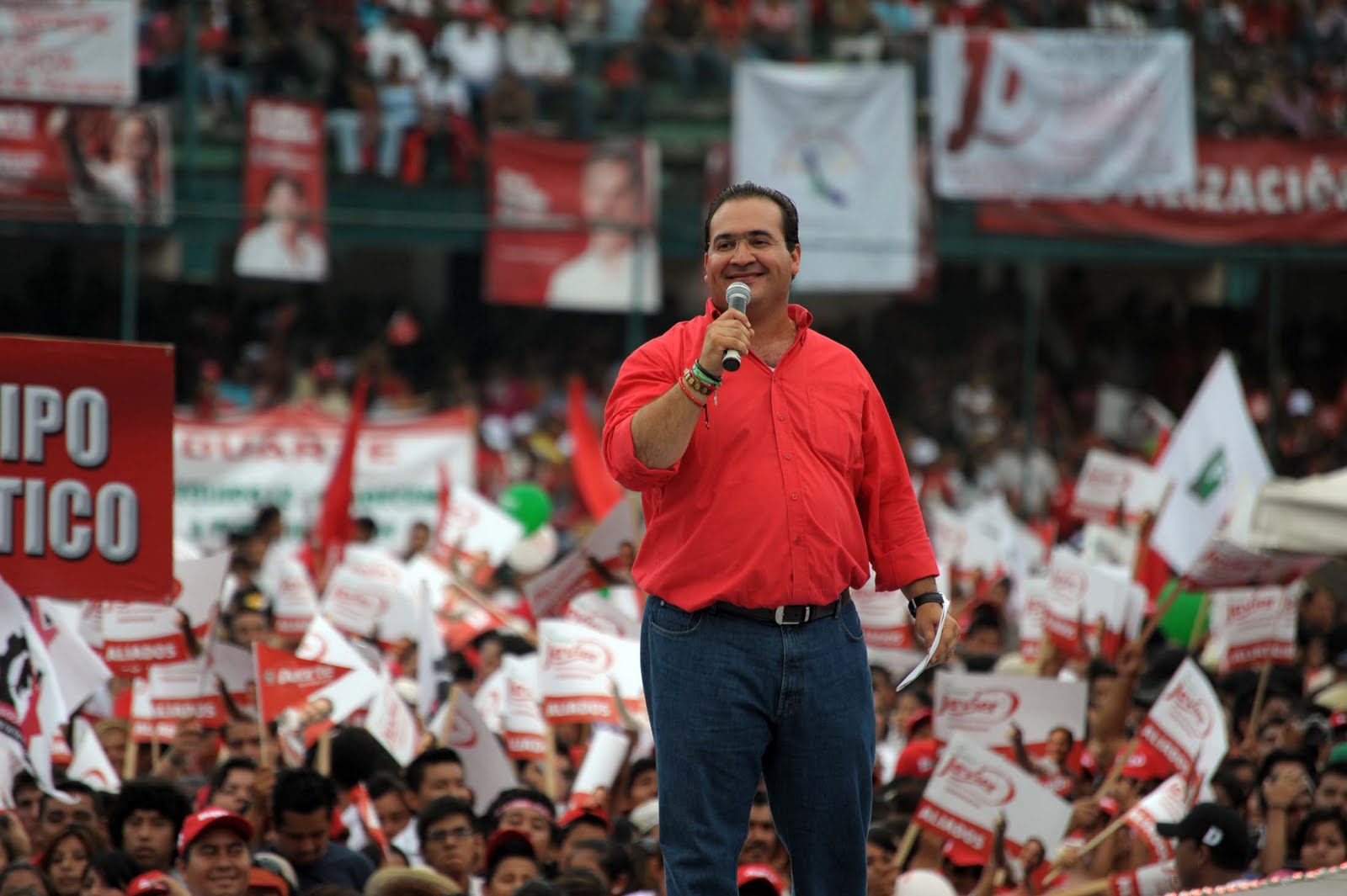 Javier Duarte de Ochoa: Veracruz triunfará este domingo: Javier Duarte