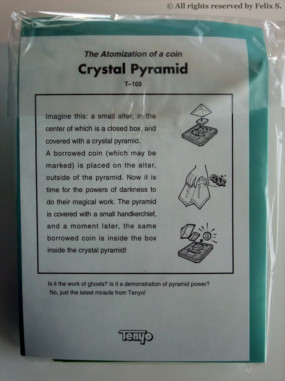 TENYO: Tenyo T-165 Crystal Pyramid