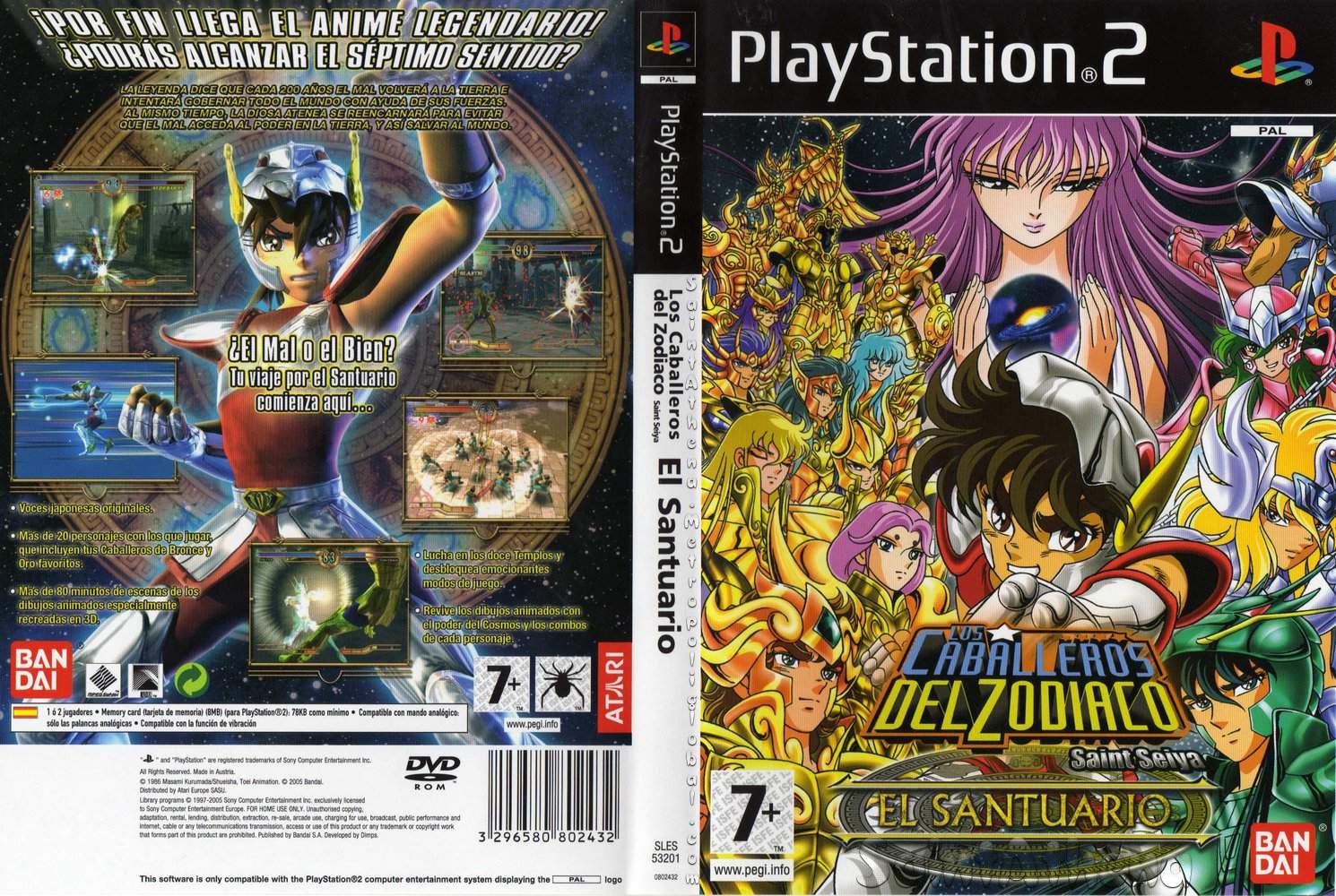 SAINT SEIYA- THE SANCTUARY- PS2: SAINT SEIYA- THE SANCTUARY- PS2