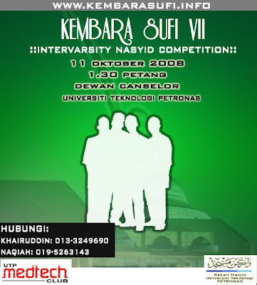 Kembara Sufi 7: ::POSTER NASYID INTERVARSITY::