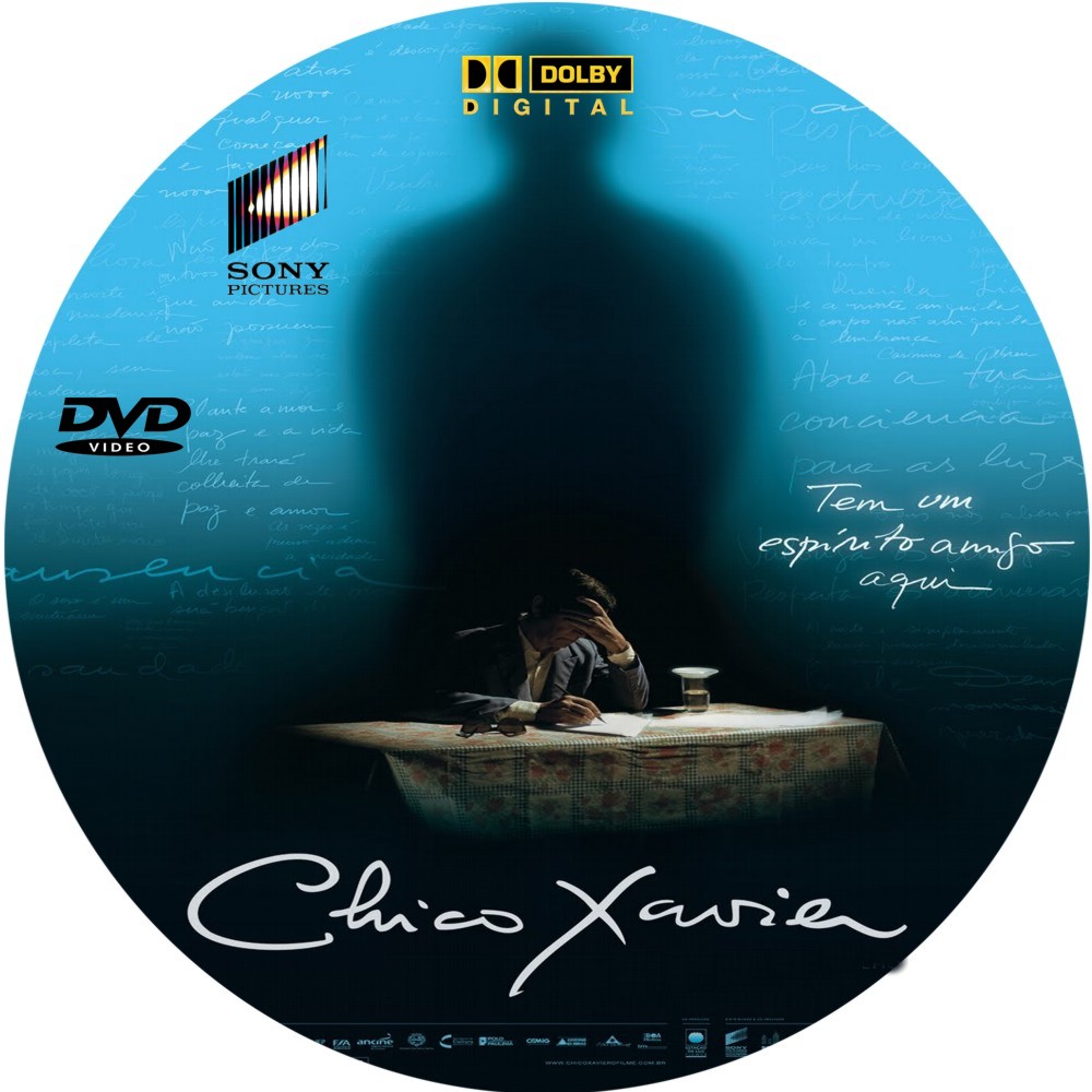 Minhas Capas: Capa DVD - Chico Xavier O Filme