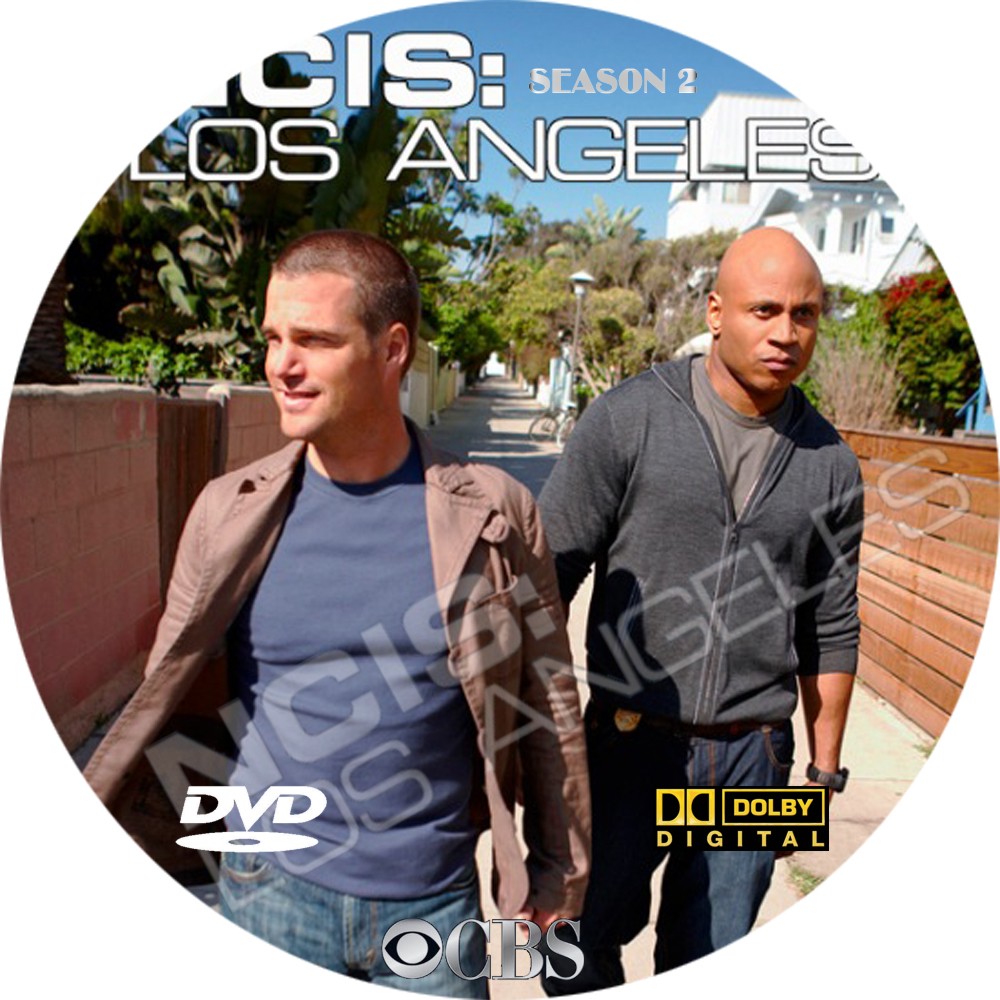 Minhas Capas: Capa DVD - NCIS Los Angeles Season 2
