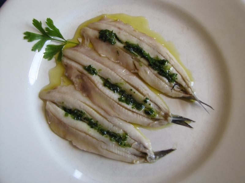 Obsédé Culinaire Notoire: Tendons et anchois