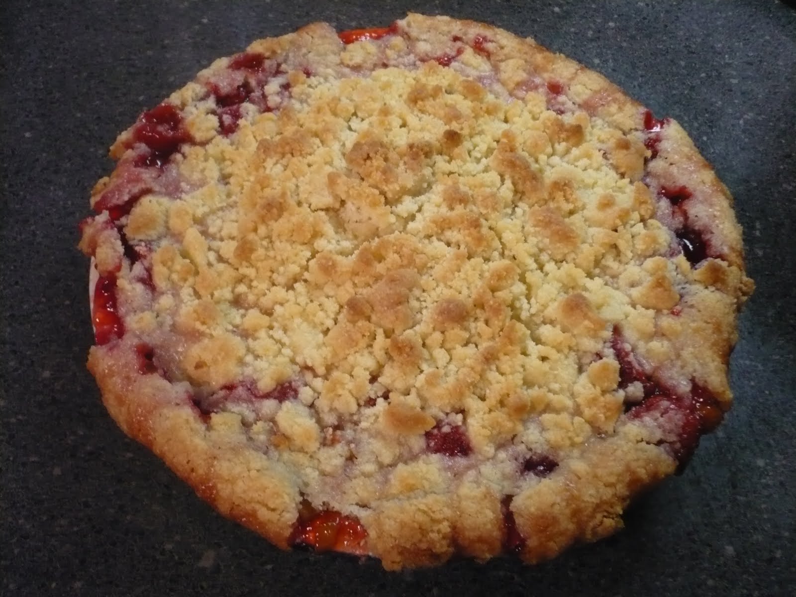 The Little Red Hen: Rhubarb Crumble