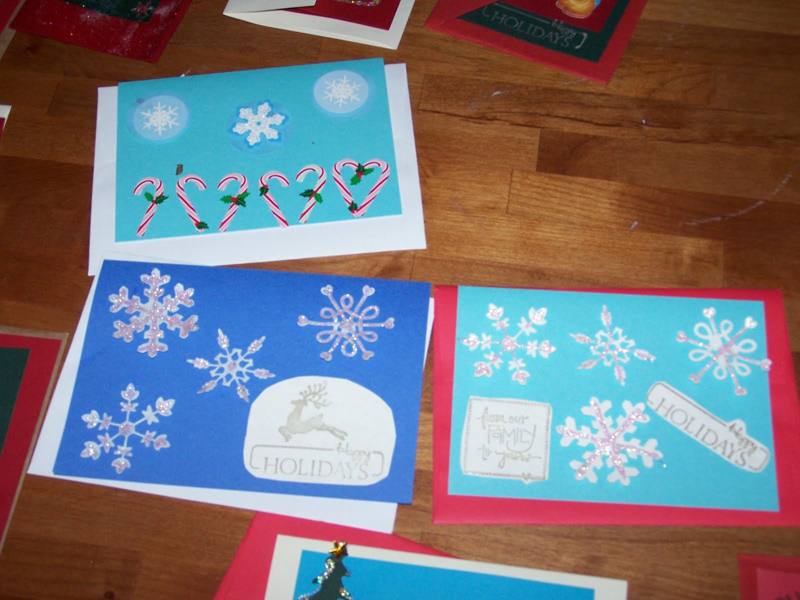 Life at Chez Smiffy: Recycled Card Making Class at Ann Arbor Free Skool