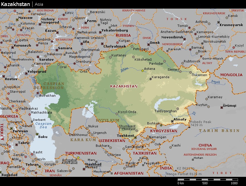 World Panorama: Detailed Description of Kazakhstan