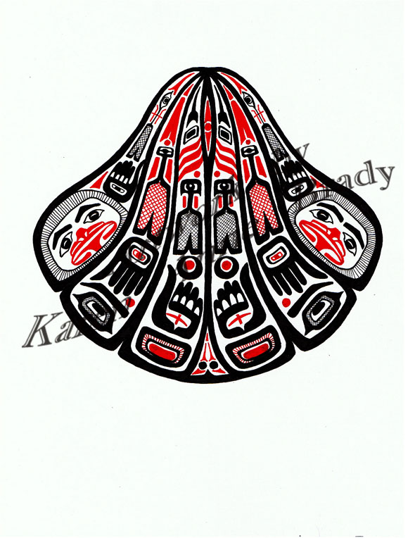 IrelandBrady - Musings To Ponder: NW COAST STYLE CLAM DESIGN