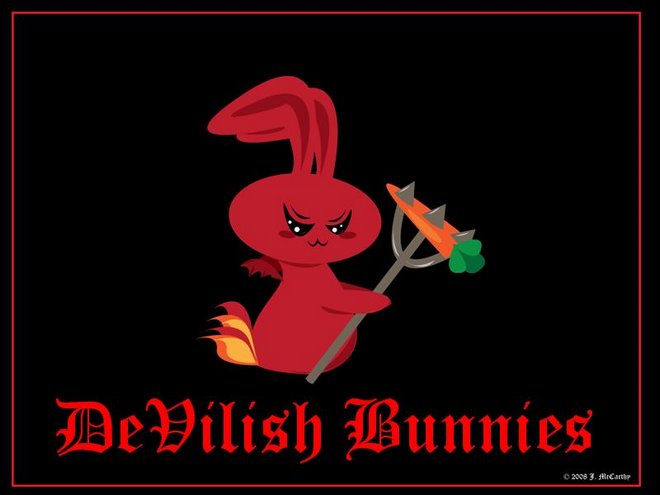♥ ♥ ♥ Devilish Bunnies Sold Out ♥ ♥ ♥