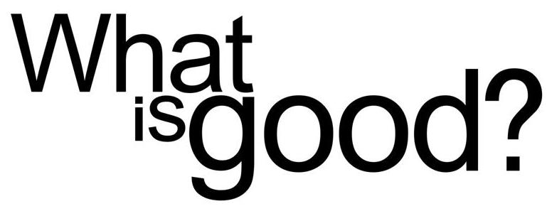 What is Good?: Symbology