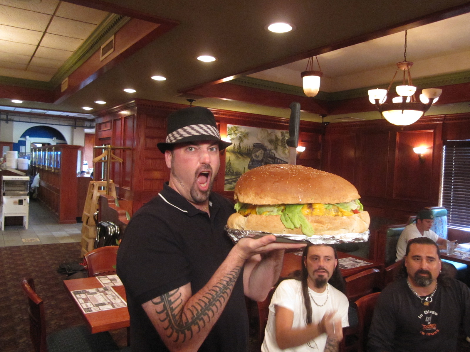 Clinton Station Diner – Burger Fame of the Ancient Greeks | Burger Conquest