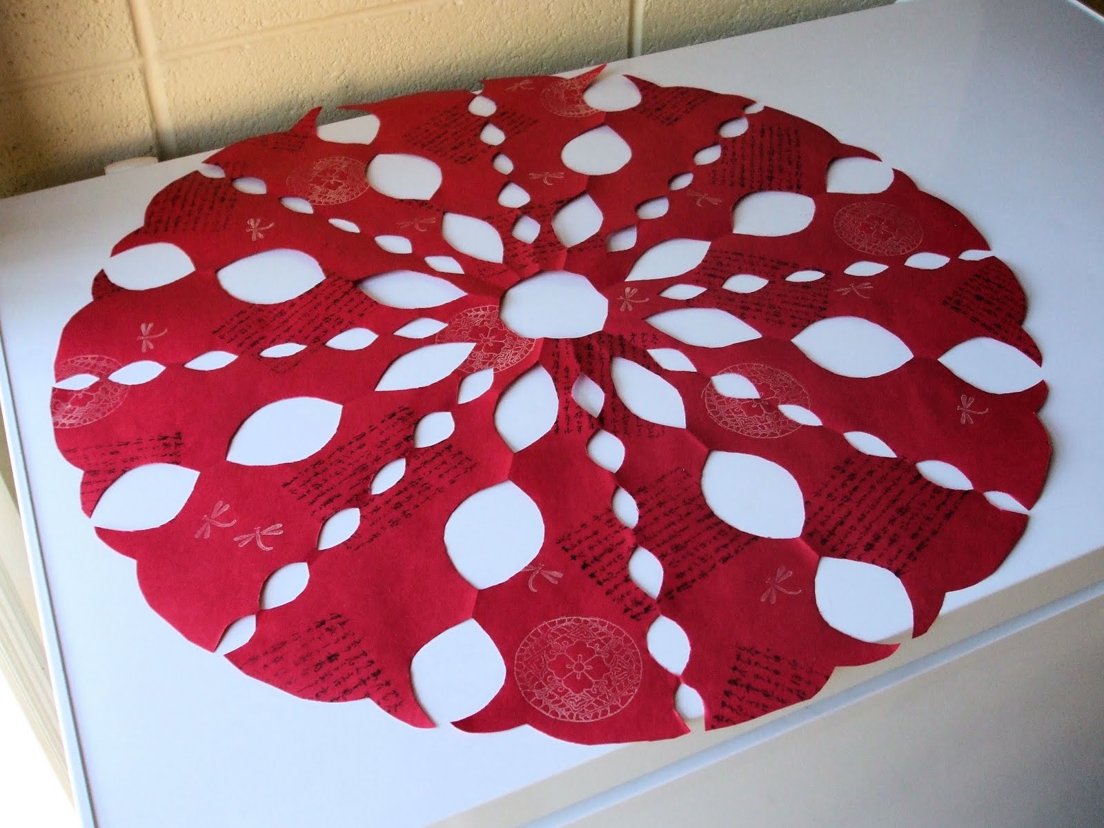 MyCreativeStirrings: Simple Asian Table Decorations for Larger Parties