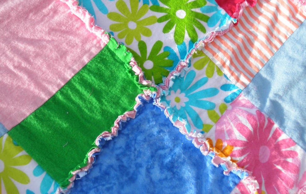 New Pattern Disappearing 9 Square Block Rag Quilt | A Vision to ...