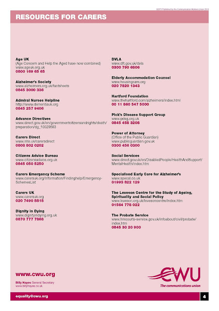 Equality for All: Dementia fact sheet