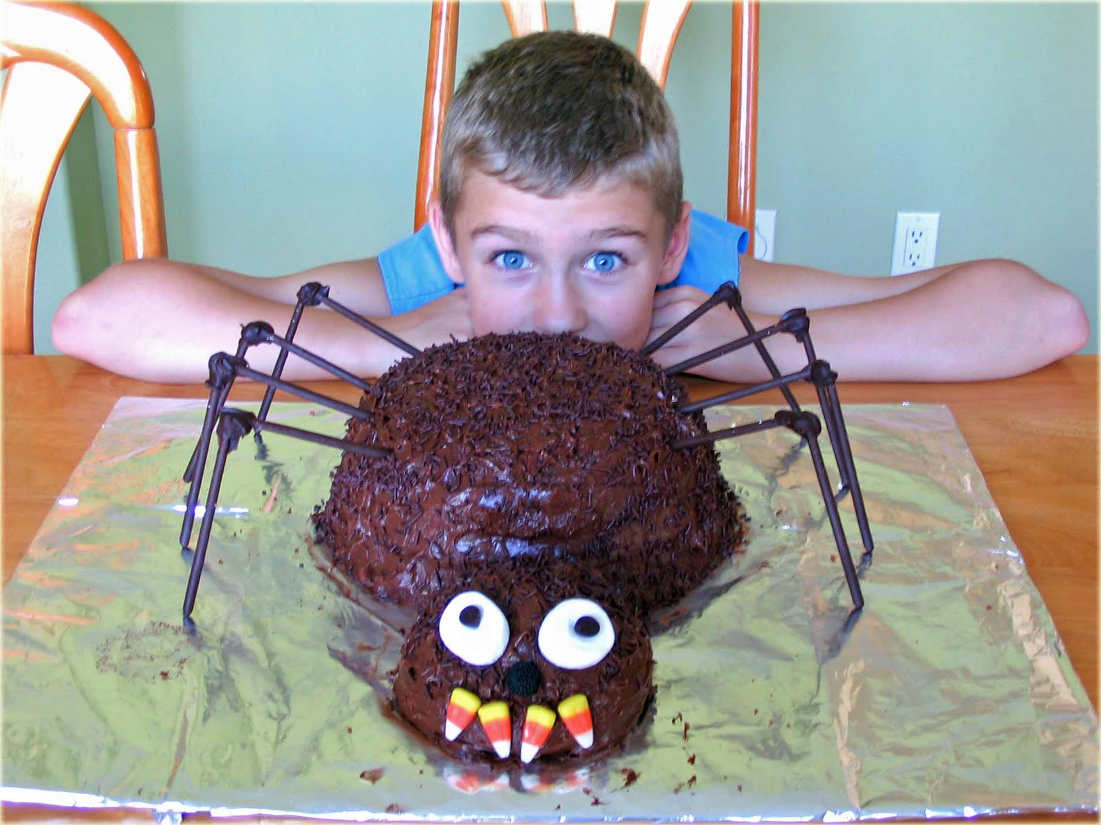 Rosemary Reflections: Spider Cake For Spring Carnival