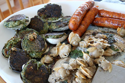 Pure Natural Kitchen: Clamming: Stuffed Quahaugs