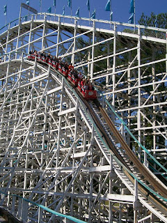 Coaster Reviews: The Georgia Cyclone - Six Flags Over Georgia (GA)