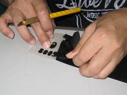 kaos lover: Sablon Kaos (Digital) Dengan Sublimation Flock