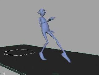 ANIMATION MONSTERS: traditional sneak+walk cycle