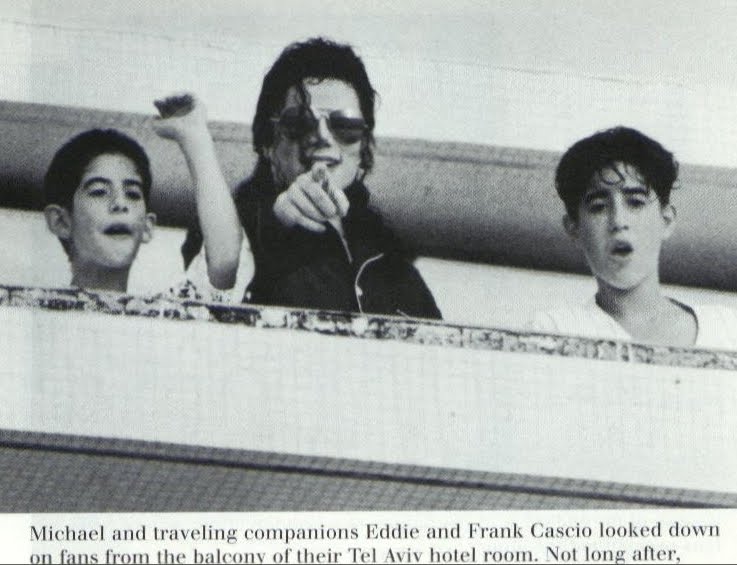 Michael Jackson Planet: - MJ: Meu amigo Eddie Cascio