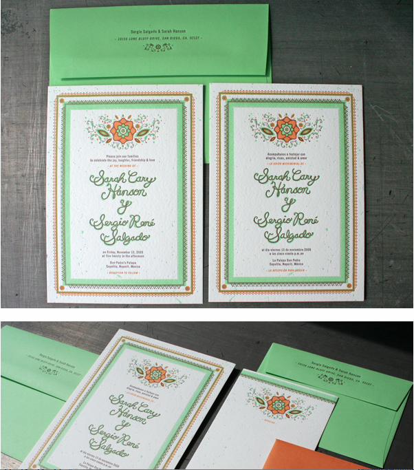 de Lovely Affair: {Multicultural Weddings} Bilingual Wedding Invitations