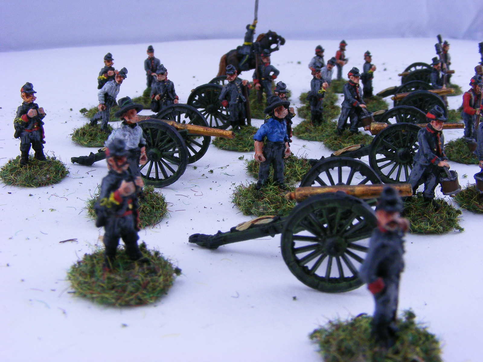 Evil Bob's Miniature Painting: 15mm ACW CSA Commission