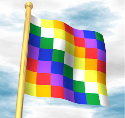 Rumbo al Sur'2010: Mensajes y noticias al momento: Whipala