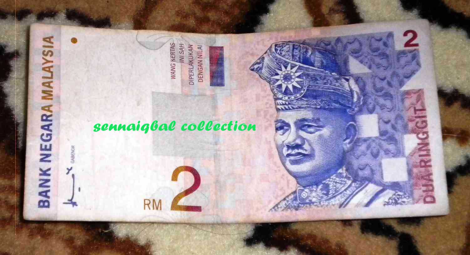 KOLEKSI DUIT LAMA (ANTIQUE COLLECTION): Wang Kertas Dua Ringgit ...