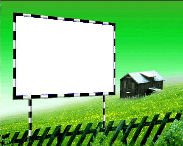 PSD emplate: Farm photo frame